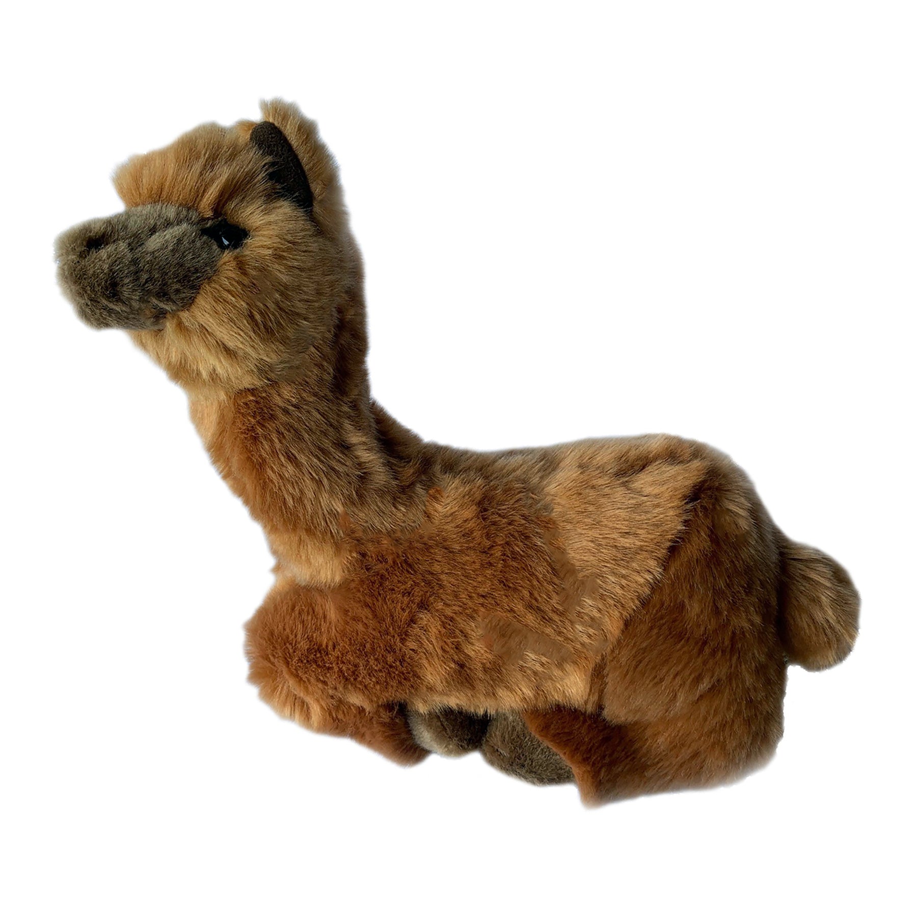 Alcapone (Alpaca - 25cm lying, brown) – Bocchetta Plush Toys
